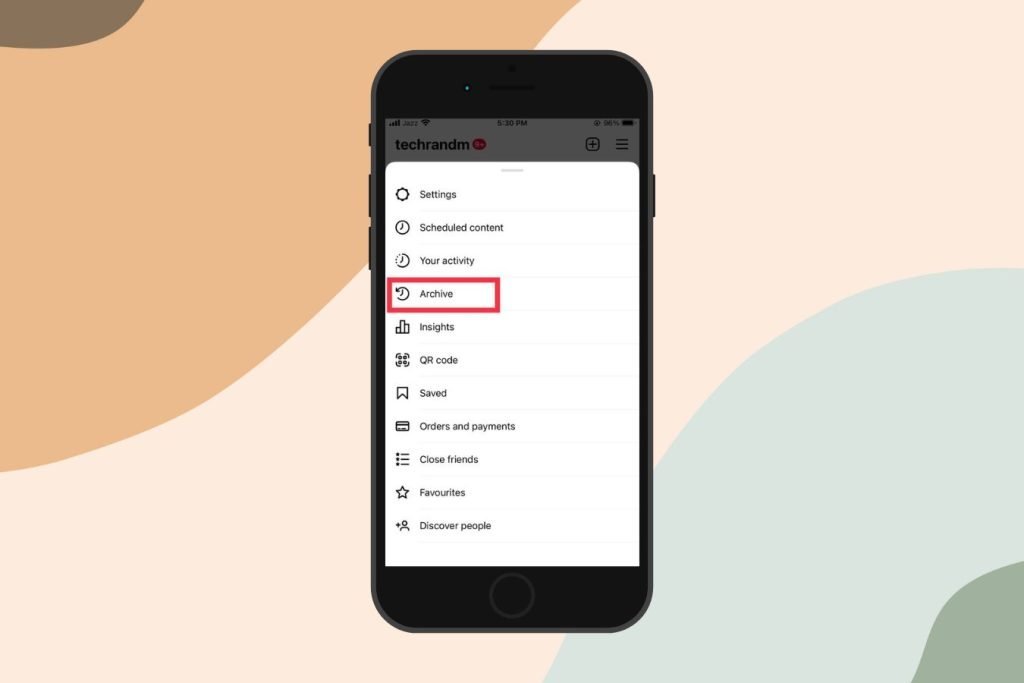 How to Archive and Unarchive Instagram Reels? [EXPLAINED!] - TechRandm