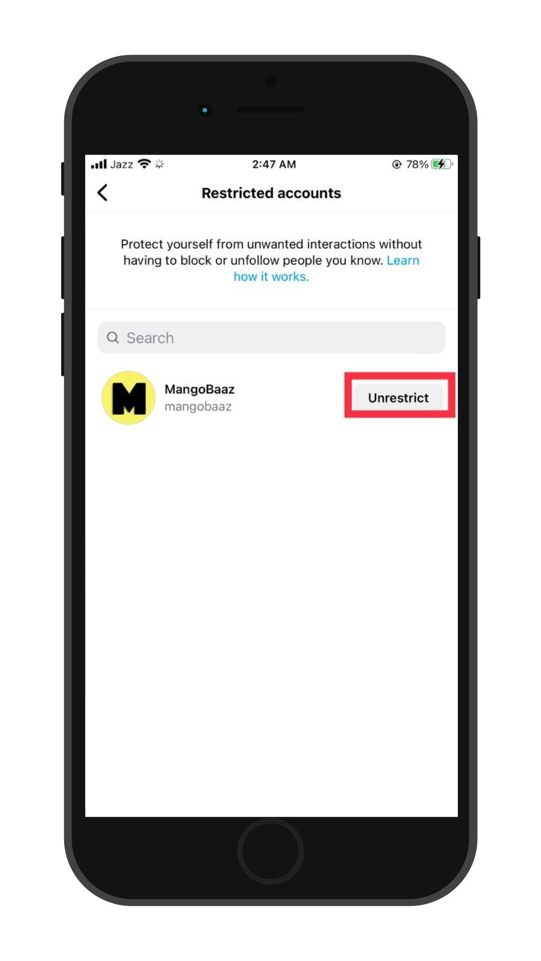 3 Ways To Unrestrict Someone On Instagram [with Screenshots]